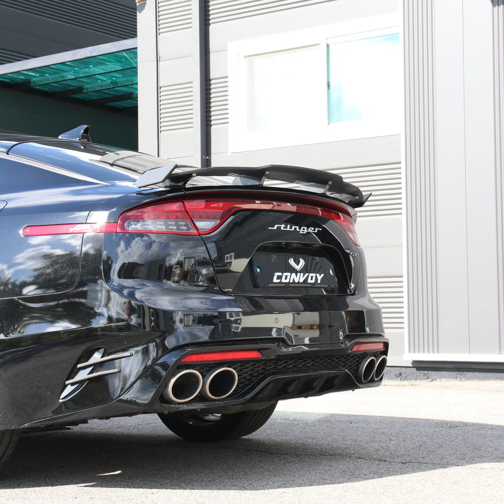 Kia Stinger Spoiler V3 Trunk Wing [Carbon Fiber Wrapped] – KDMHolic
