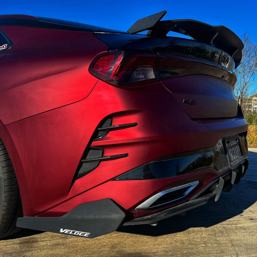 Kia K5 Canards Rear Bumper Devil's Claws [Carbon Fiber Wrapped] – KDMHolic