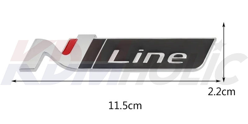 N Line Emblem for all Hyundai N-Line Vehicles – KDMHolic