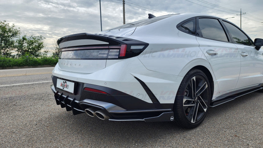 Hyundai Sonata N-Line Rear Diffuser and Rear Lip Spats – KDMHolic