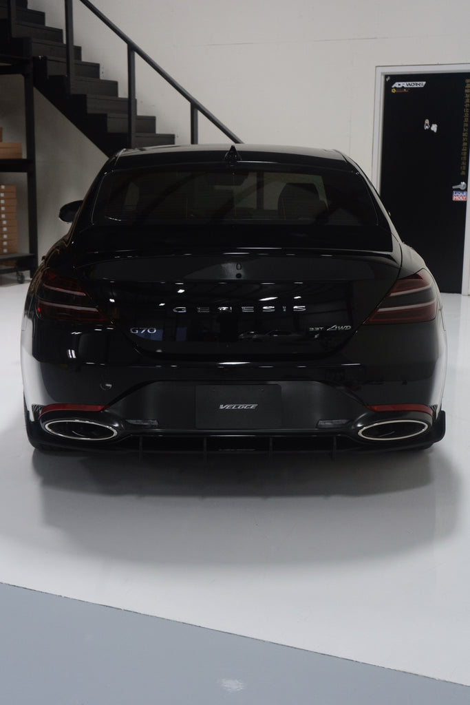 Genesis G70 Diffuser and Rear Spats Kit 2022+ 3.3T 2.5T VELOCE – KDMHolic