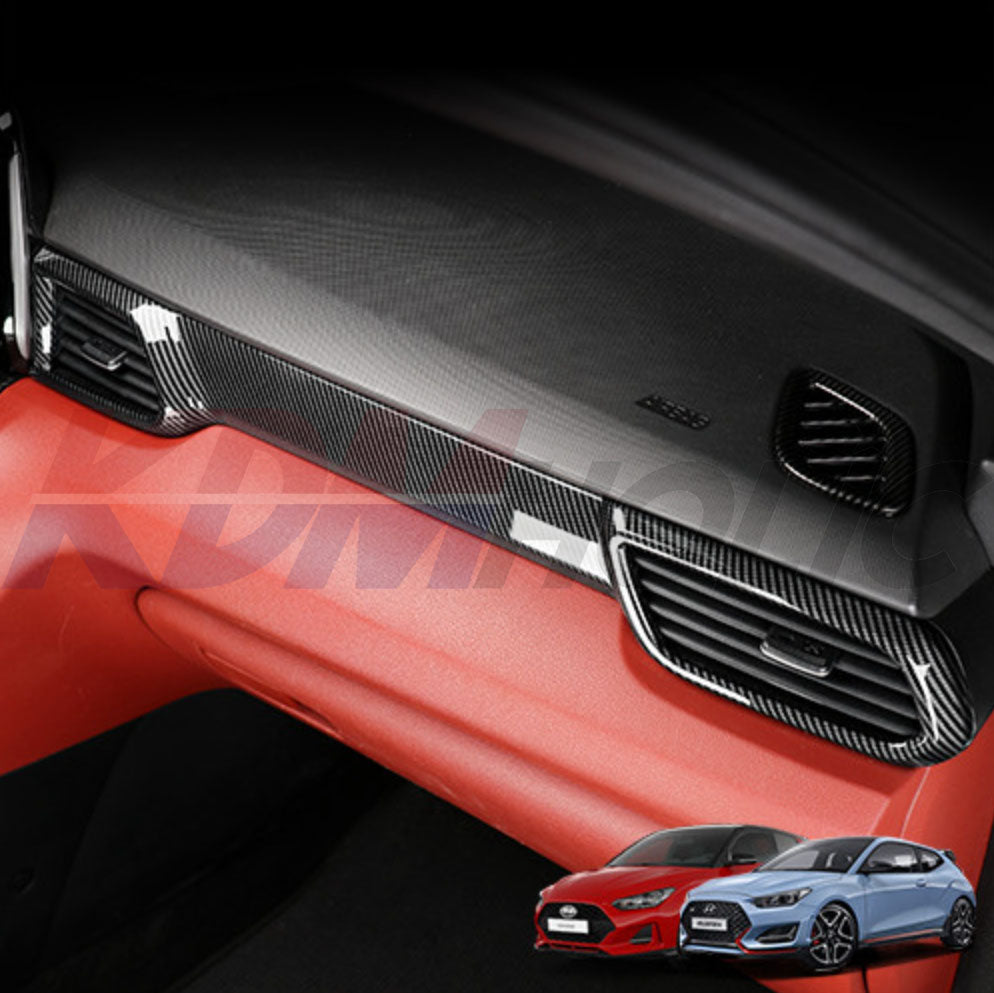 YTC Brand Dashboard Frame Covers for Hyundai Veloster JS / N-Line 2019 ...