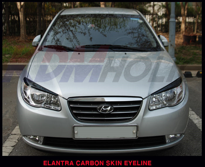 Art-X Carbon Fiber Skin Headlight Eyeline / Eyelid & Mudguards Kit for ...