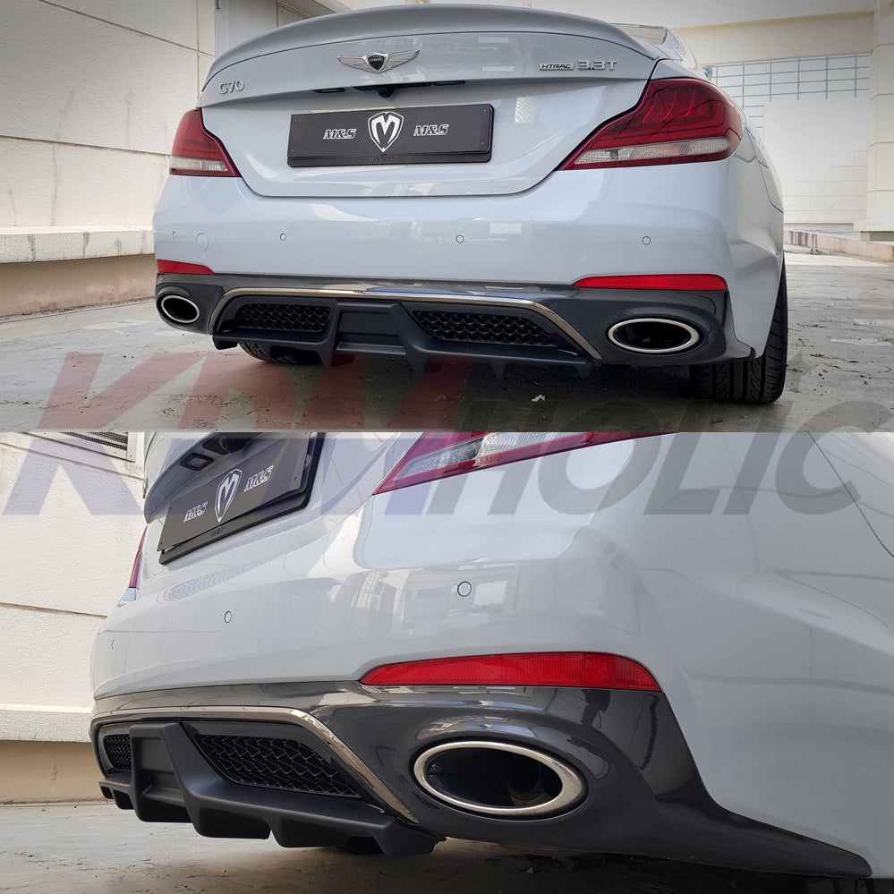 M&S Rear Diffuser for Genesis G70 19~21 [CLEARANCE] – KDMHolic