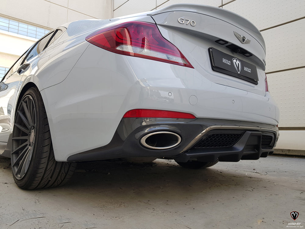 M&S Rear Diffuser for Genesis G70 19~21 [CLEARANCE] – KDMHolic
